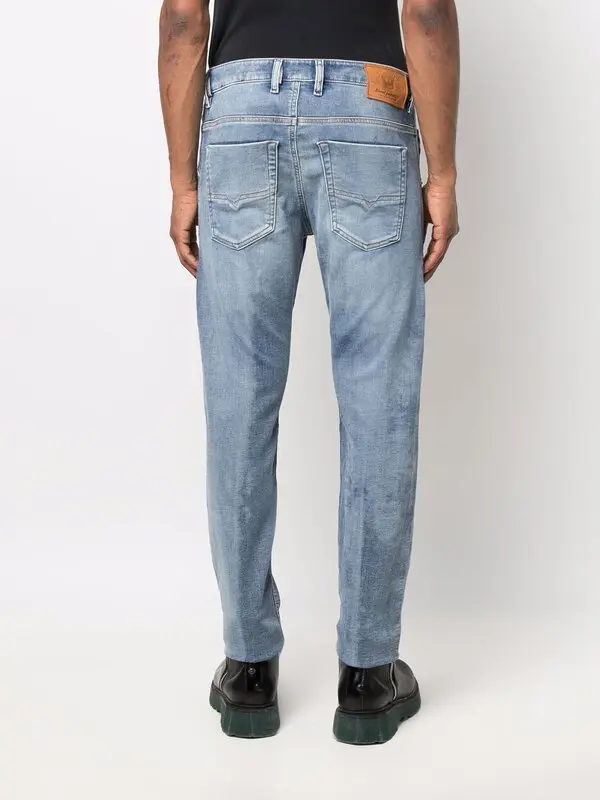 DIESEL Tapered-leg Denim Jeans