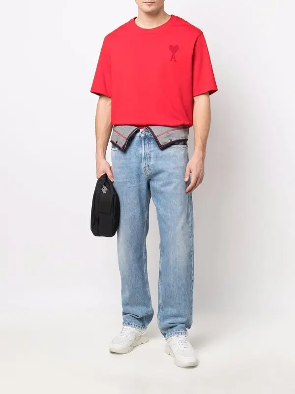 DIESEL® Layer Detail Tapered Jeans