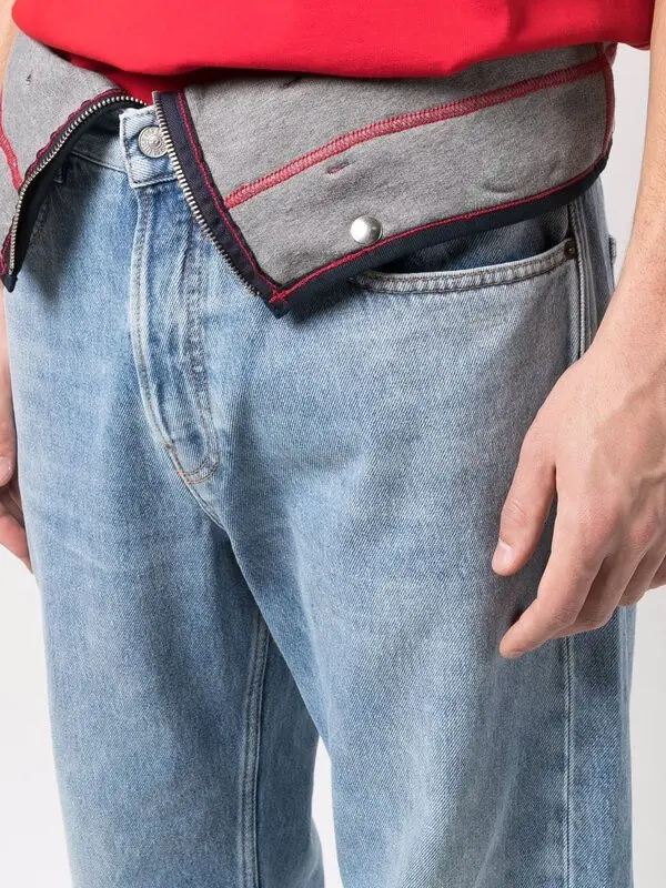DIESEL® Layer Detail Tapered Jeans