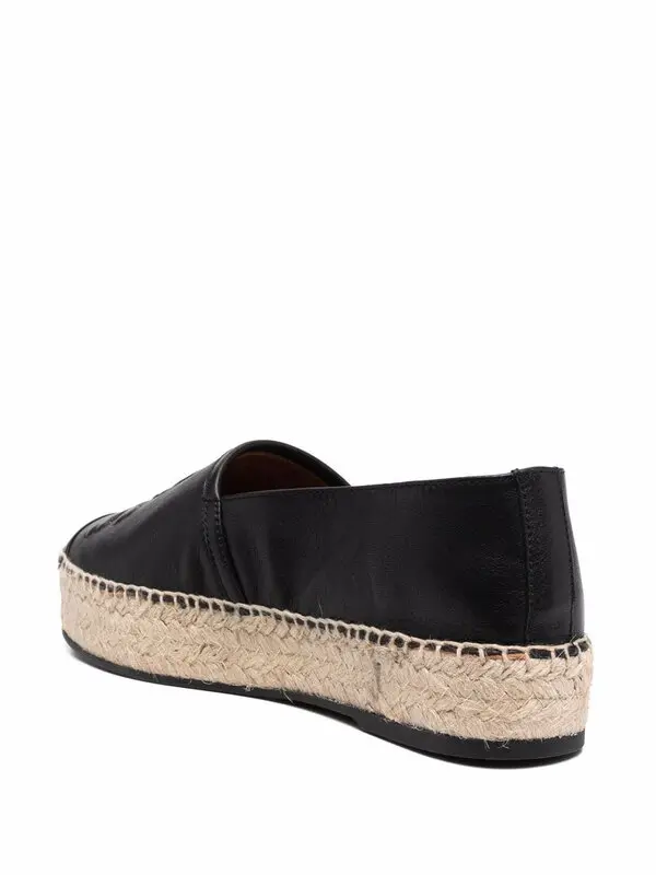 Philipp Plein Skull-motif Leather Espadrilles