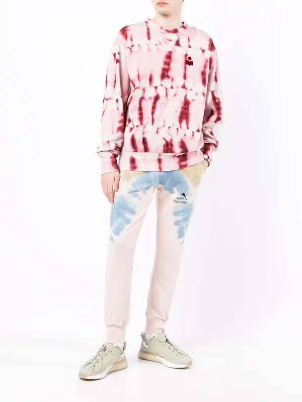 MAUNA KEA Tie-dye Print Track Pants - Brown