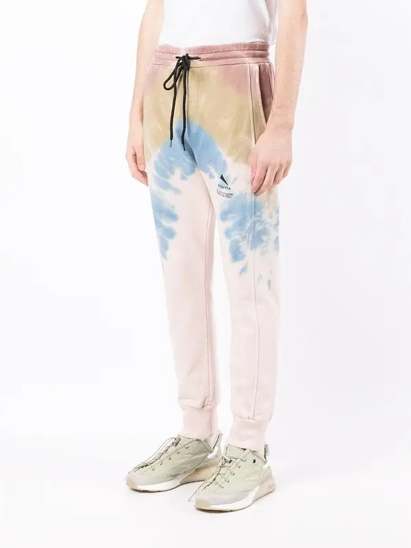 MAUNA KEA Tie-dye Print Track Pants - Brown