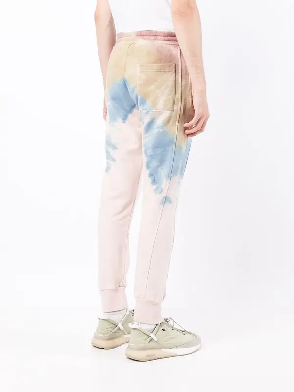 MAUNA KEA Tie-dye Print Track Pants - Brown