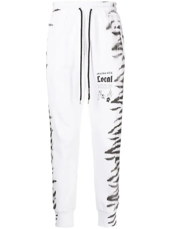 MAUNA KEA Tiger-print Track Pants