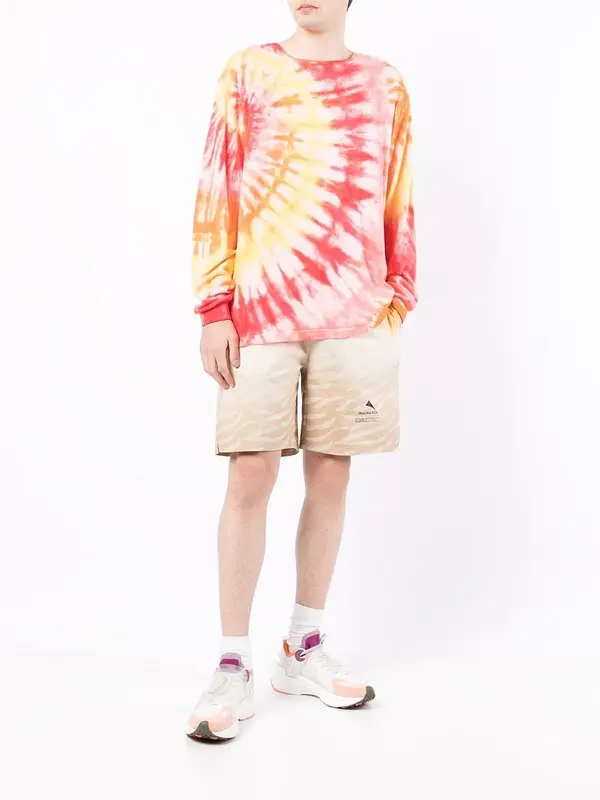 MAUNA KEA Gradient-effect Shorts