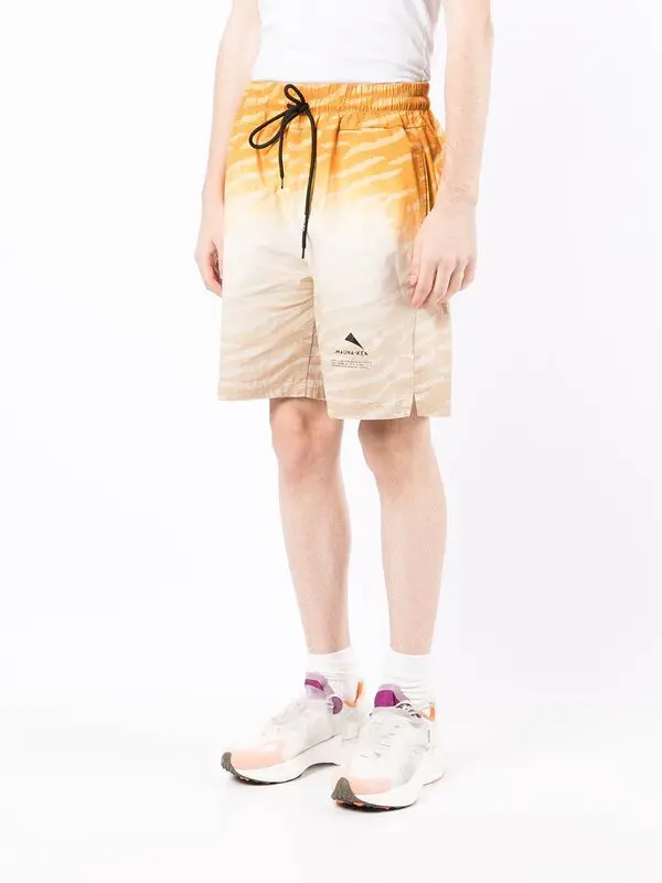 MAUNA KEA Gradient-effect Shorts