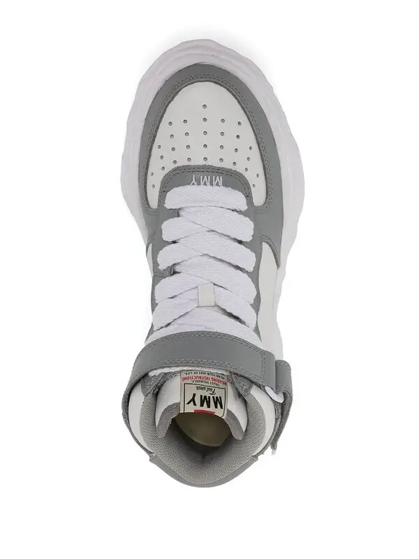 Mihara Yasuhiro Wayne High-top Sneakers - White