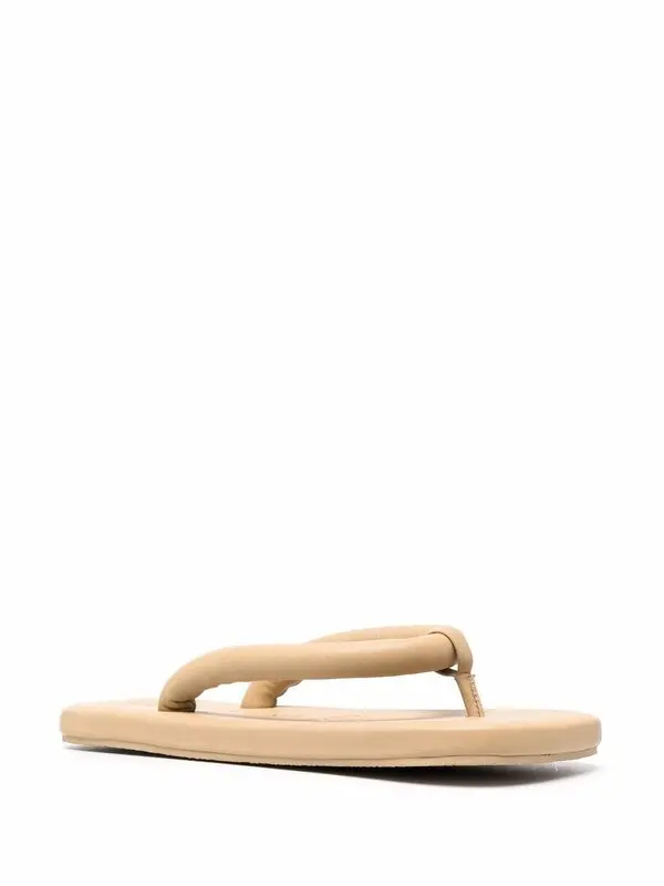 Camper Hastalavista Leather Flip-flops - Neutrals