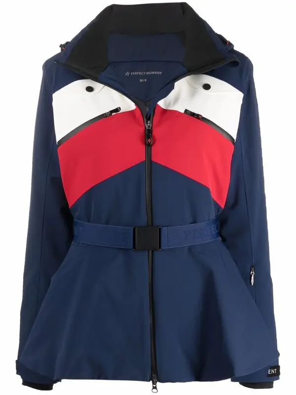 Perfect Moment Niseko Chevron-stripe Jacket