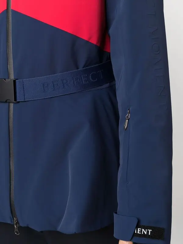 Perfect Moment Niseko Chevron-stripe Jacket