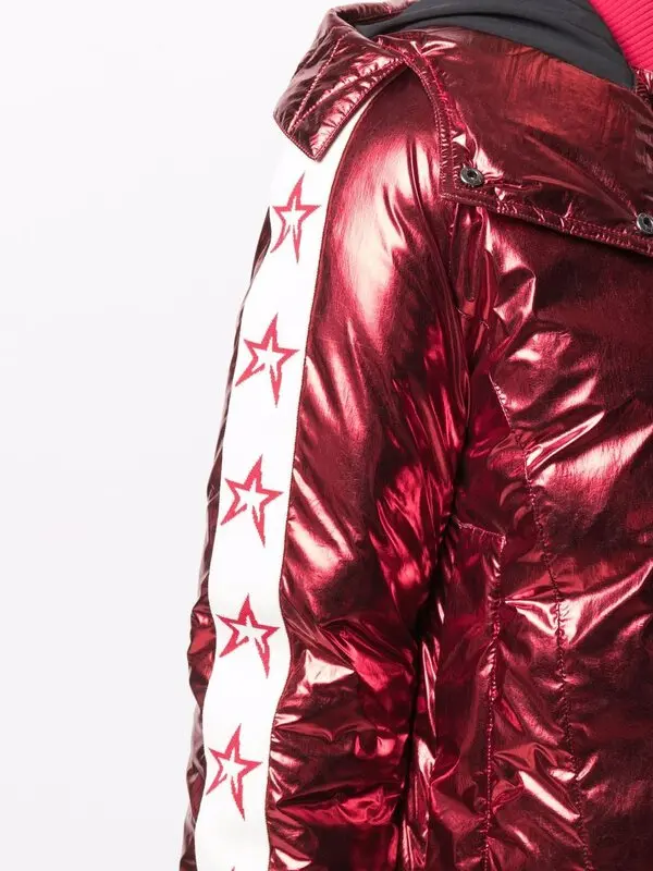 Perfect Moment Metallic Puffer Coat