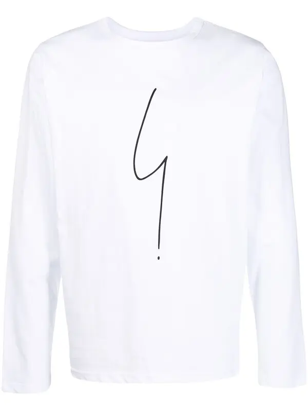 AGNES B. Coulos Long-sleeved T-shirt - White