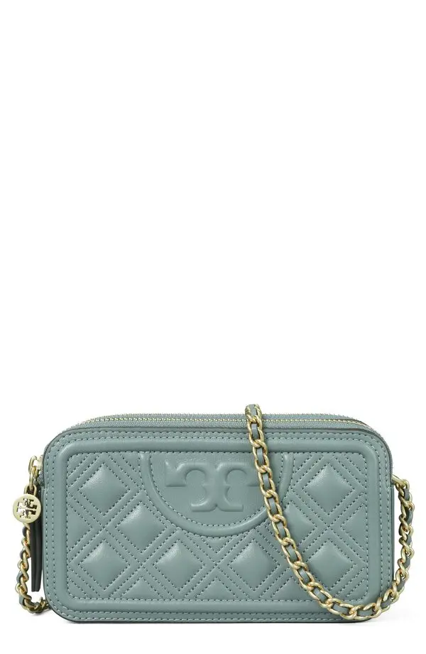 Tory Burch Fleming Double Zip Mini Bag
