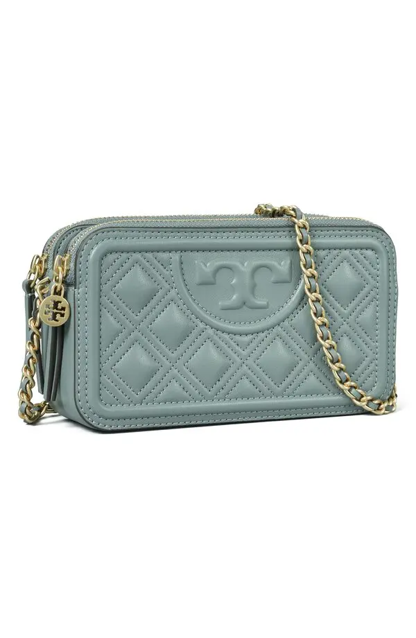 Tory Burch Fleming Double Zip Mini Bag