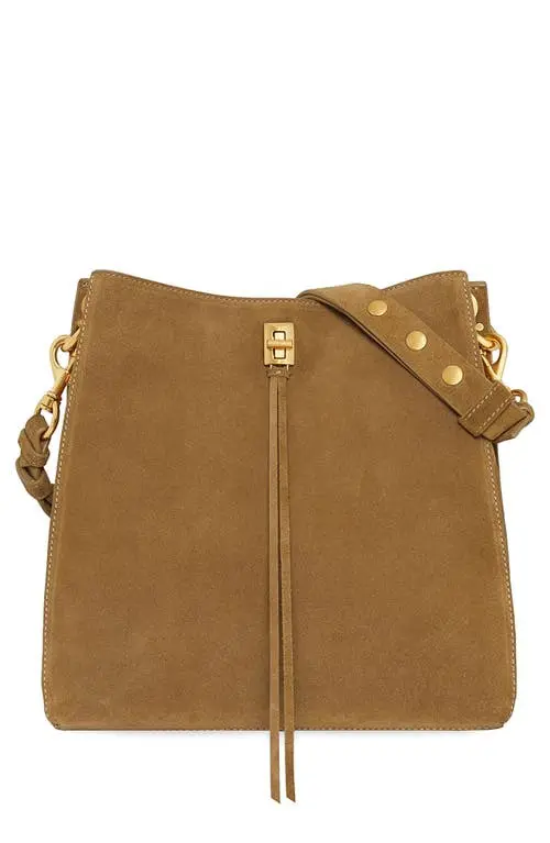 Rebecca Minkoff Darren Deerskin Shoulder Bag - Honey