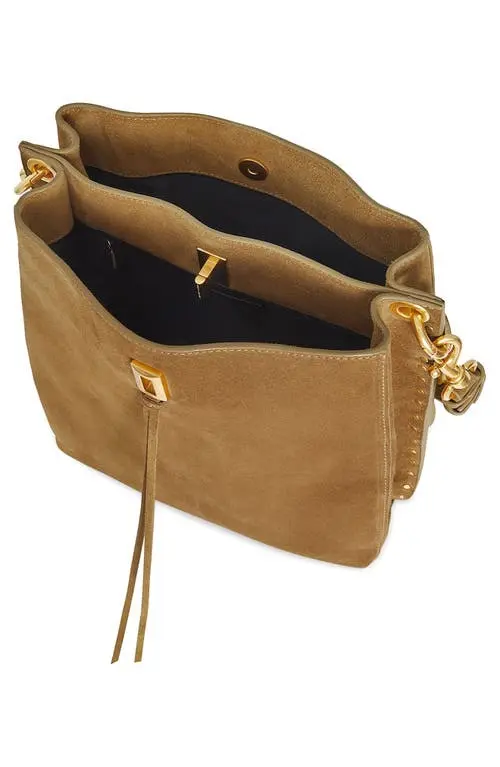 Rebecca Minkoff Darren Deerskin Shoulder Bag - Honey