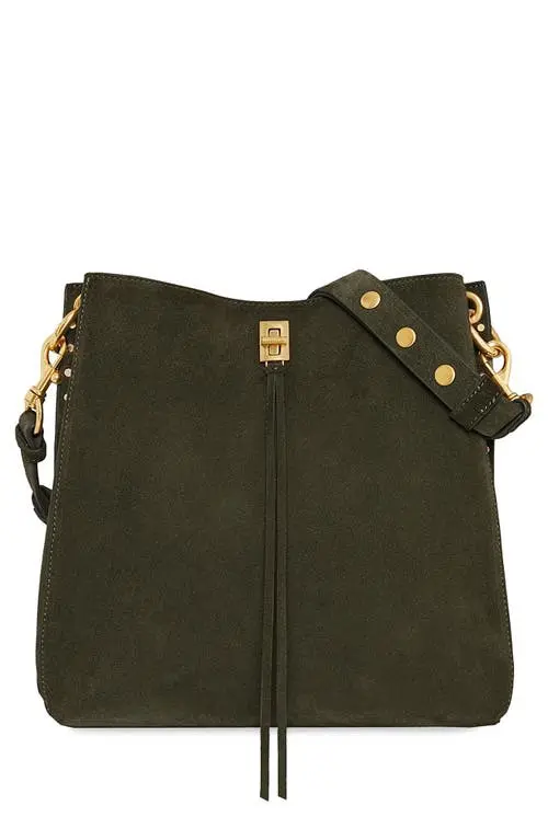 Rebecca Minkoff Darren Deerskin Shoulder Bag - Moss