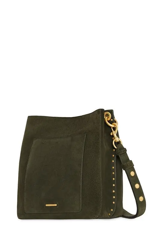 Rebecca Minkoff Darren Deerskin Shoulder Bag - Moss