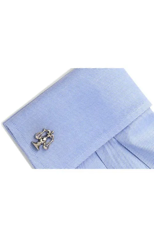 CUFFLINKS, INC. Rhodium-plated