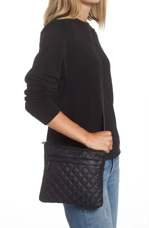 Mz Wallace Metro Quilted Nylon Crossbody Bag