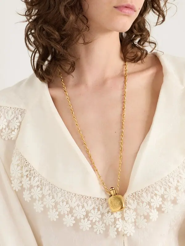 Chloé Flask Pendant Necklace
