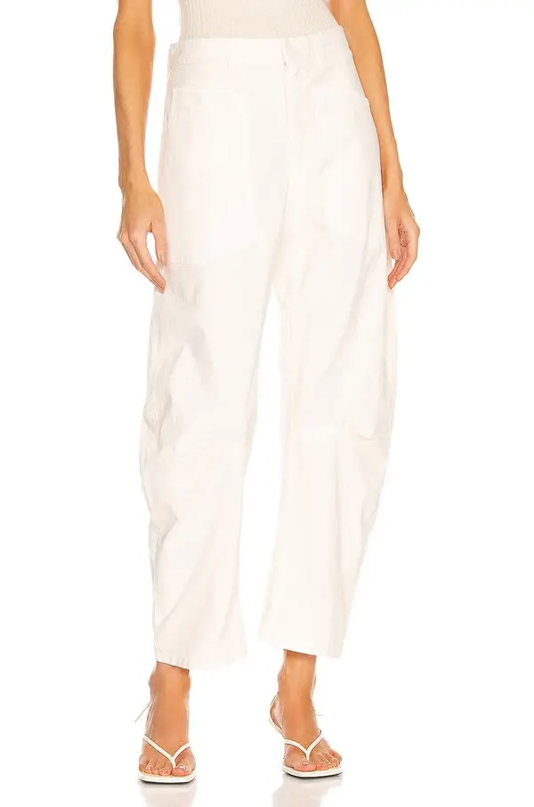 NILI LOTAN Shon Pant - Eggshell