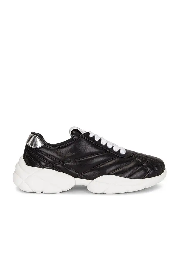Miu Miu Quilted Leather Sneakers
