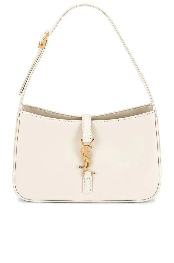 Saint Laurent Le 5 A 7 Hobo Bag - Crema Soft