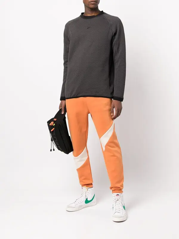 Nike Swoosh-print Fleece Track Pants