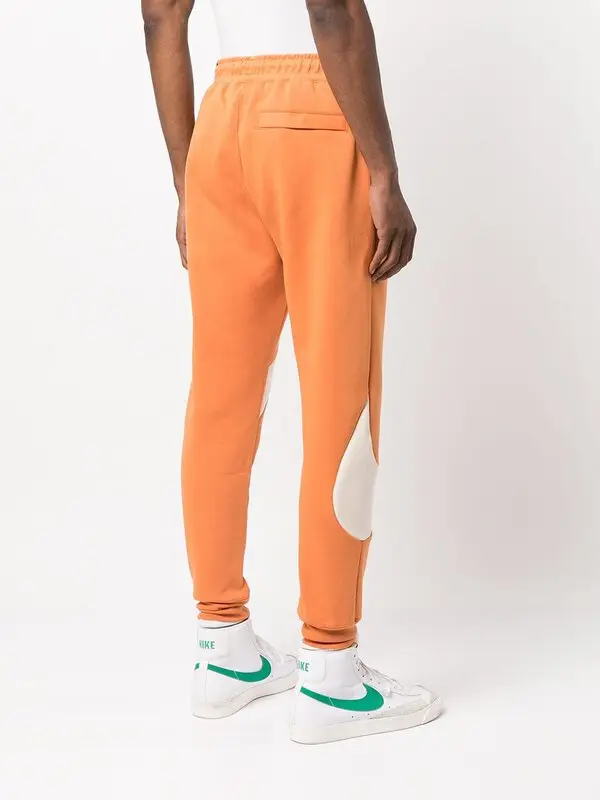 Nike Swoosh-print Fleece Track Pants