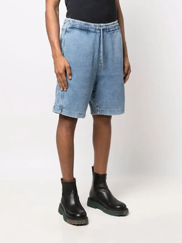 DIESEL® Logo-patch Denim Shorts