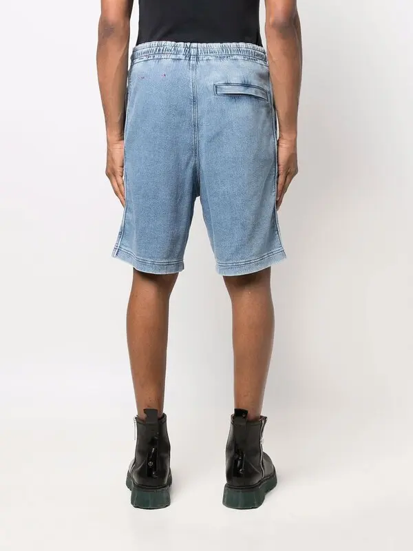 DIESEL® Logo-patch Denim Shorts