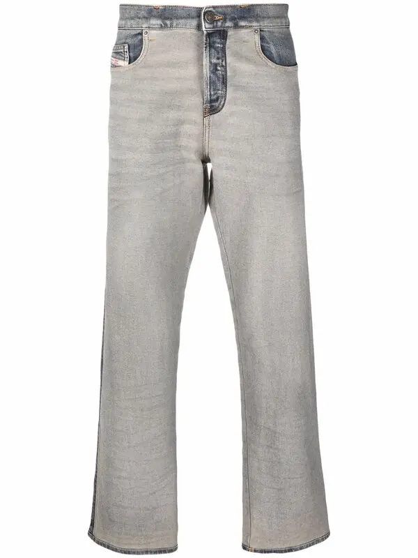 DIESEL® D-viker Straight-leg Jeans - Blue