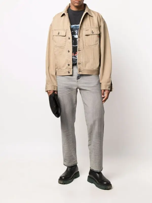 DIESEL® D-viker Straight-leg Jeans - Blue