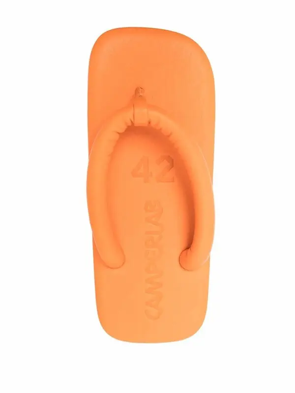 Camper Padded Open-toe Sandals - Orange