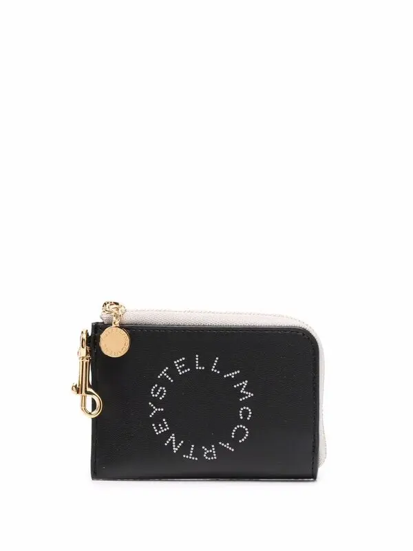 Stella McCartney Logo Coin Zip-pouch - Black