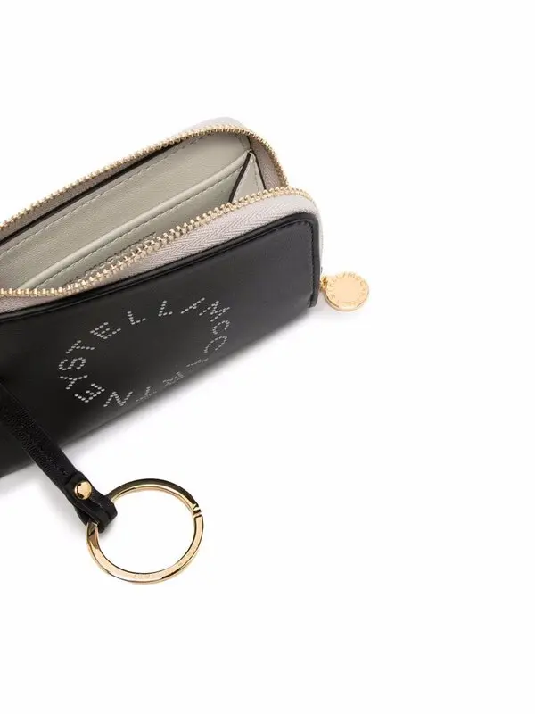 Stella McCartney Logo Coin Zip-pouch - Black