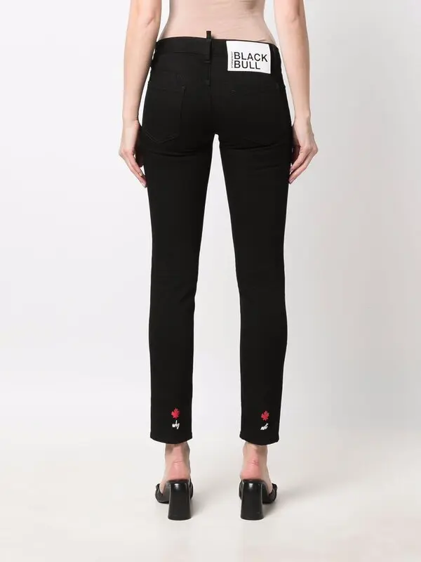 Dsquared2 Logo-patch Skinny Trousers