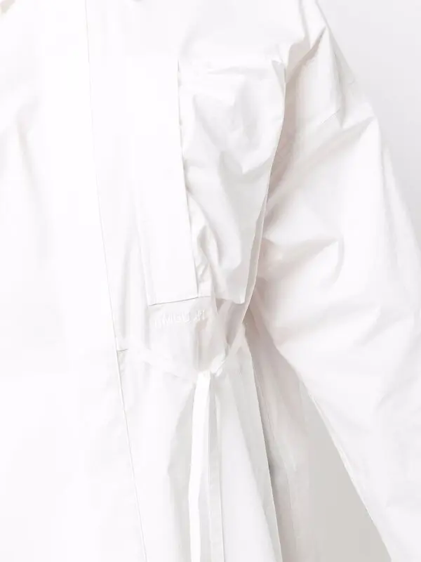 AMBUSH Oversized Mini Shirt Dress With Waist-tie