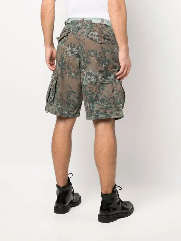 DIESEL® Camouflage-print Cargo Shorts