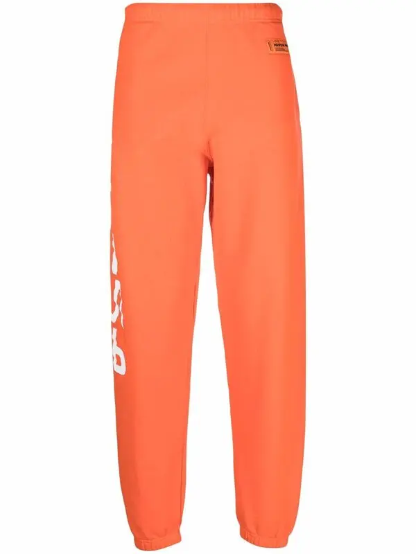 Heron Preston Print Track Pants - Orange