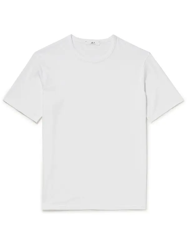 Mr P. Organic Cotton-jersey T-shirt Xl