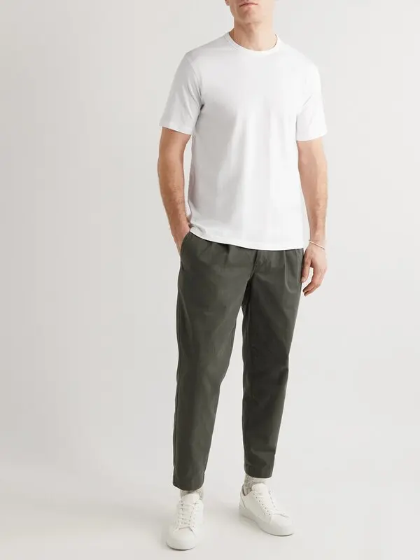 Mr P. Organic Cotton-jersey T-shirt Xl