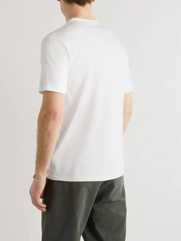 Mr P. Organic Cotton-jersey T-shirt Xl