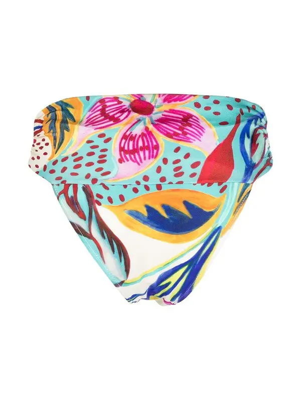 PatBO Floral-print Bikini Bottom