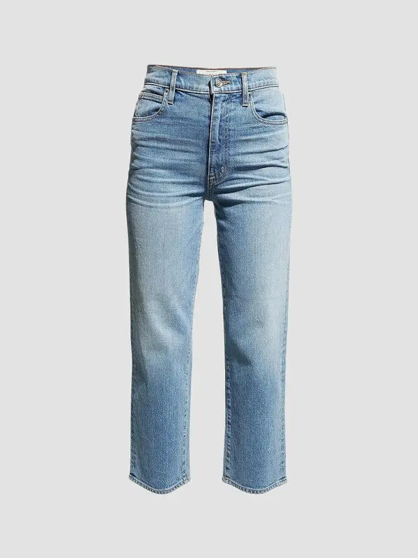 SLVRLAKE London Cropped Straight Jeans