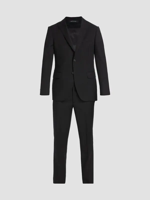 SAKS FIFTH AVENUE Collection Nested Wool Suit - Black