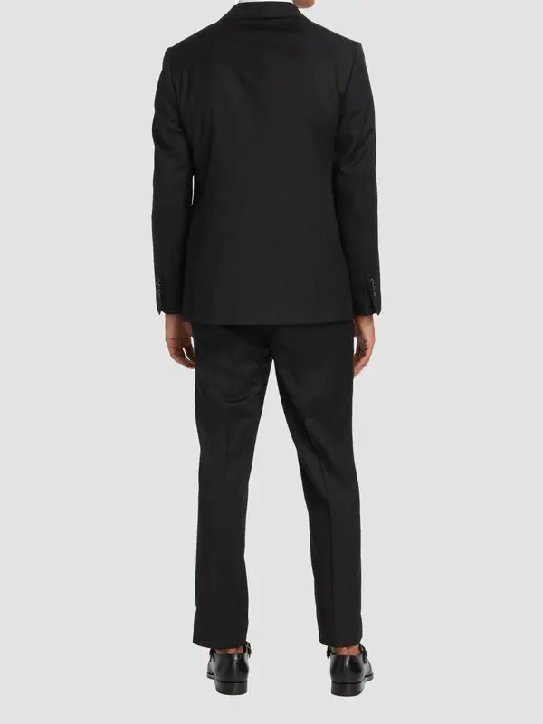 SAKS FIFTH AVENUE Collection Nested Wool Suit - Black