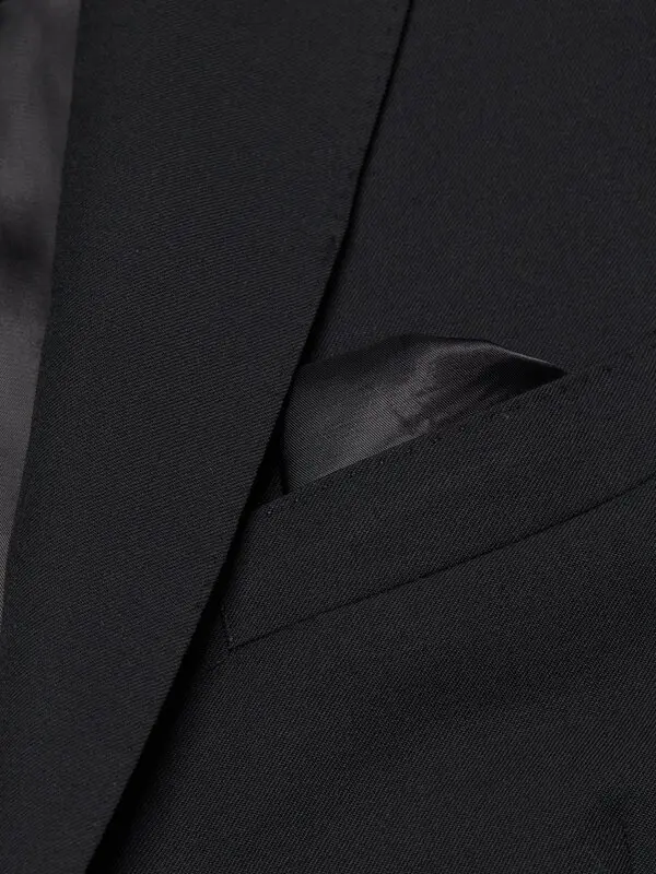 SAKS FIFTH AVENUE Collection Nested Wool Suit - Black