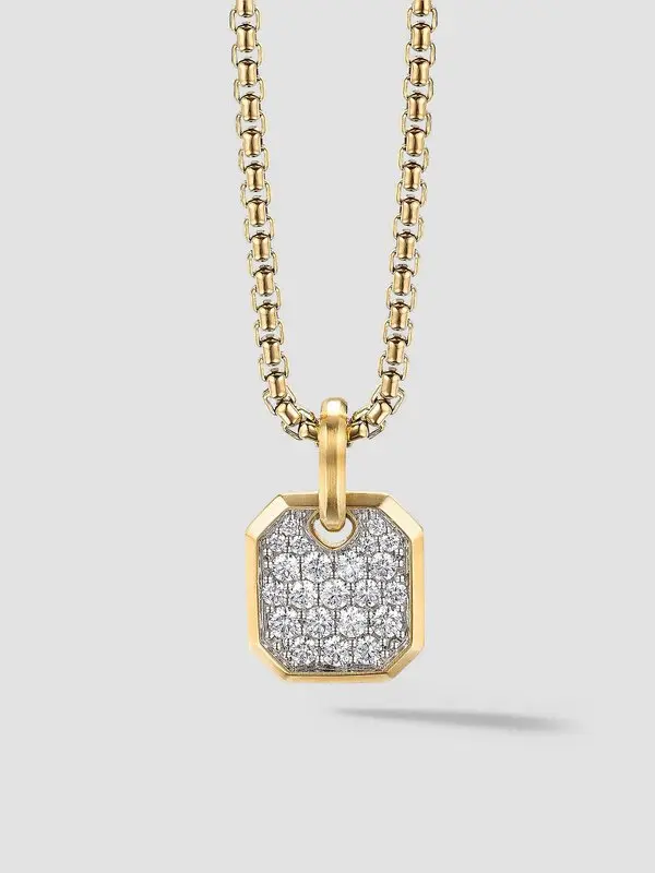 David Yurman Roman Amulet In 18k - Diamond